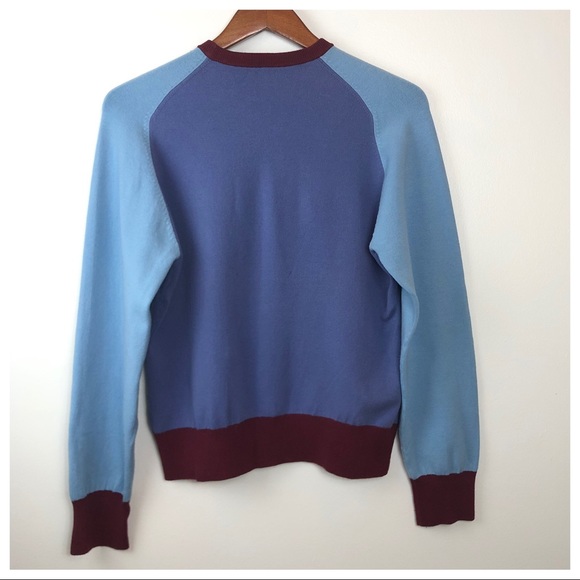 Lady Foot Locker | Sweaters | Vintage Varsity Color Block Sweater Size ...